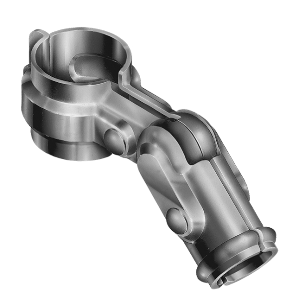 Adjustable Angle Tee 100NB Thru x 32NB Butt Galvanised