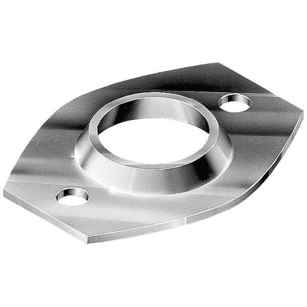 Pipe Flange Oval 2 Hole 40NB