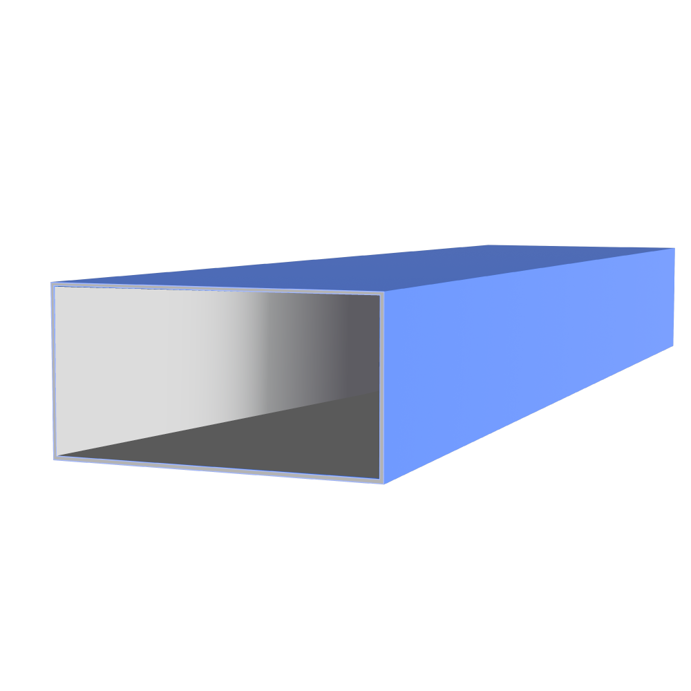 Steel RHS 200x100x4.0mm x8.0mtr Painted