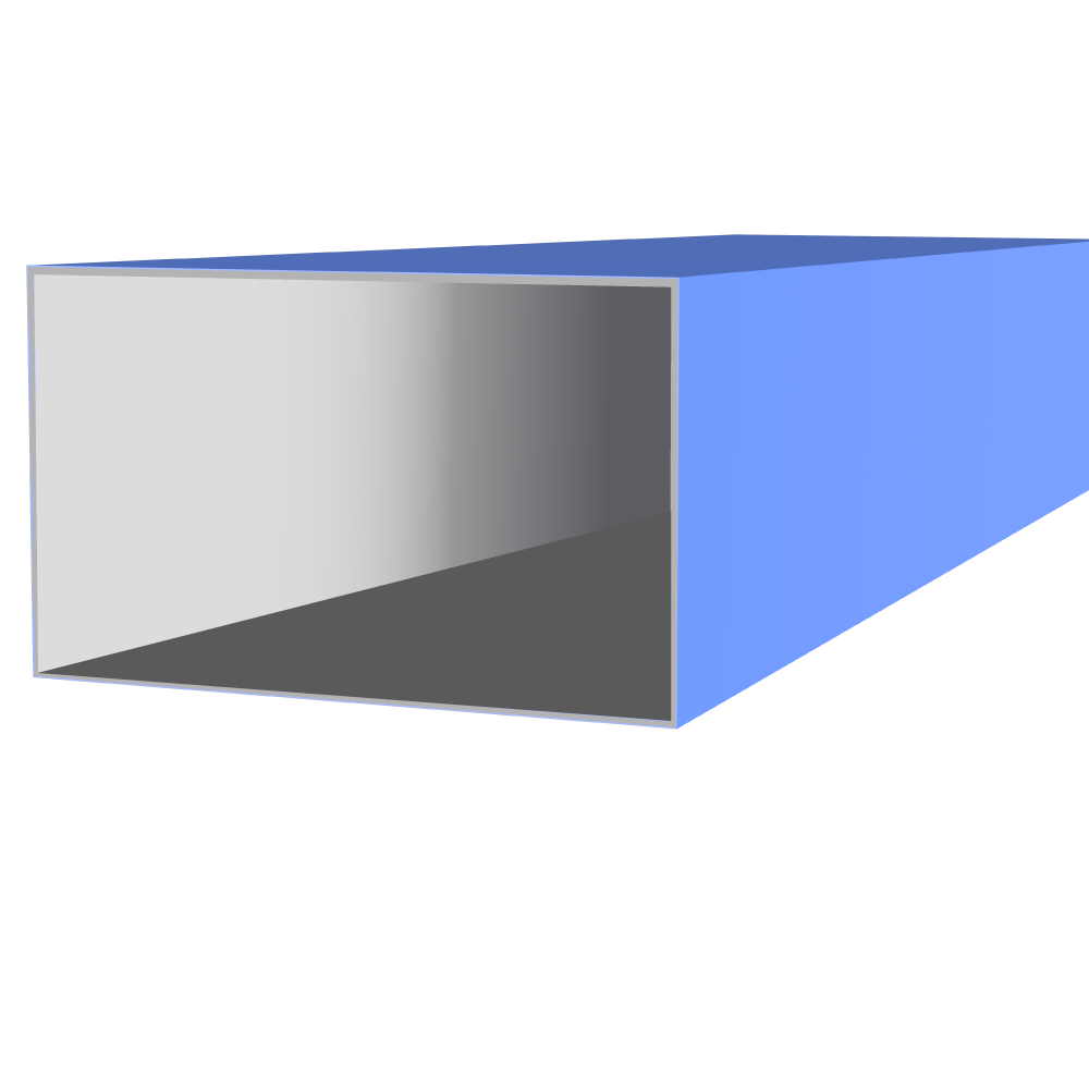 Steel RHS 250x150x6.0mm x12.0mtr Painted