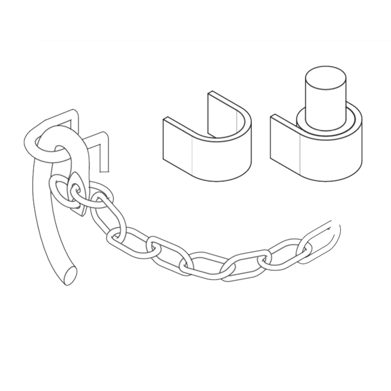 Farm Gate Pack 25NB weld on with hook latch