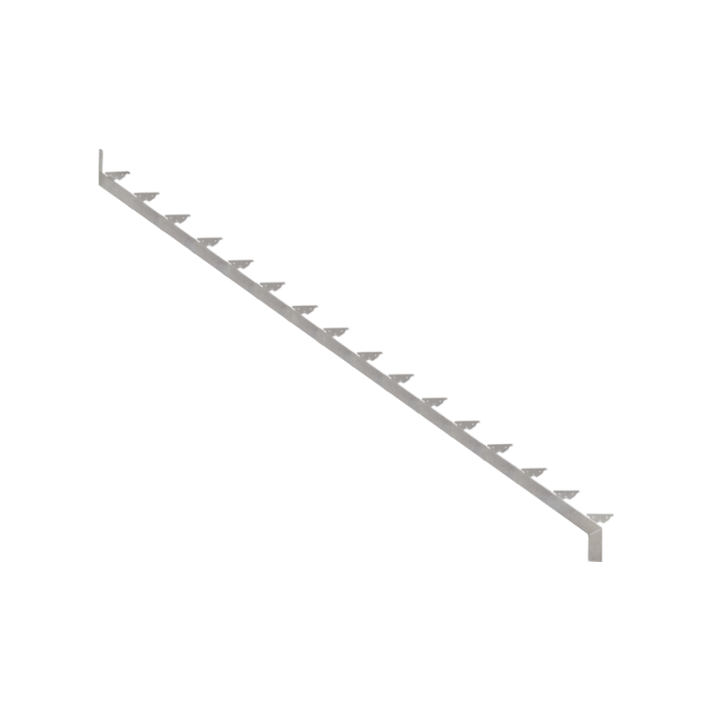 Galvanised Stringer Pair 16 Tread