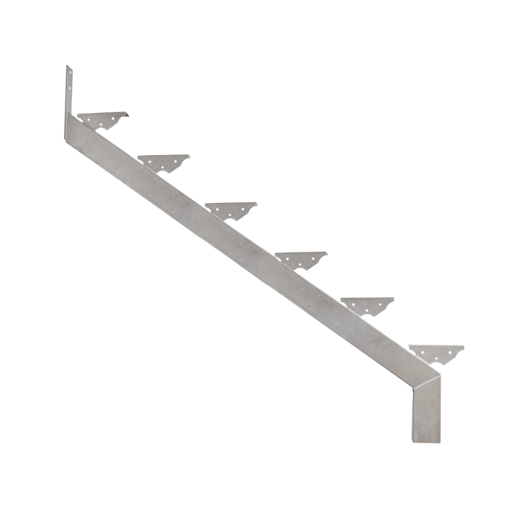 Galvanised Stringer Pair 6 Tread