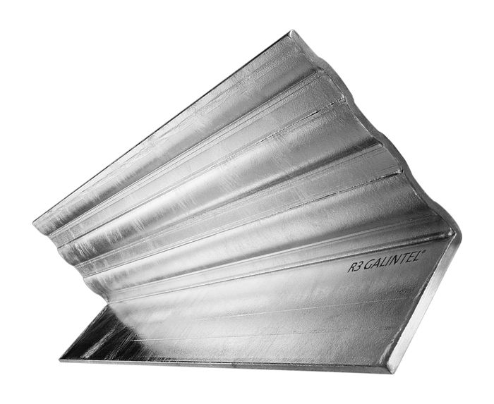 Galvanised 100x100x6 1500mmmm Solid Base Galintel