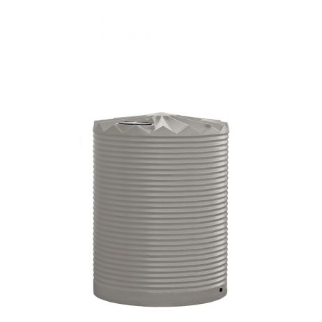 4500L Corrugated Poly Rainwater Tank Birch Grey