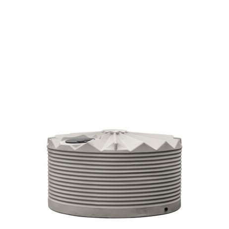 4700L Corrugated LP Poly Rainwater Tank Birch Grey
