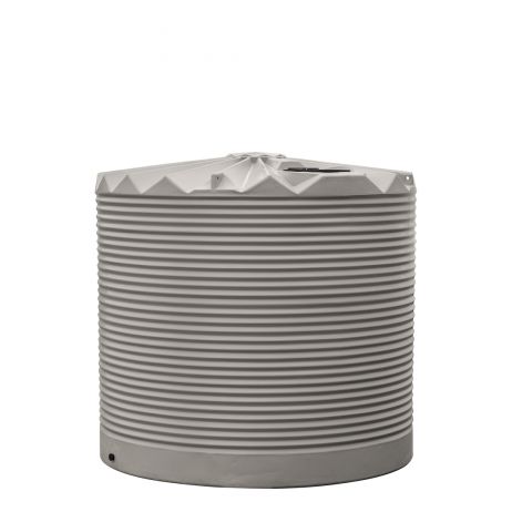 10500L Corrugated Poly Rainwater Tank Birch Grey