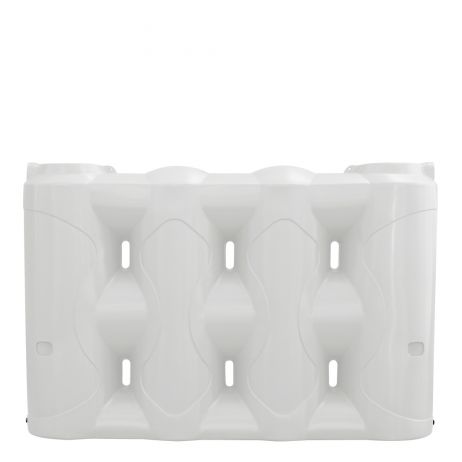 3000L Superslim Poly Rainwater Tank Tank White
