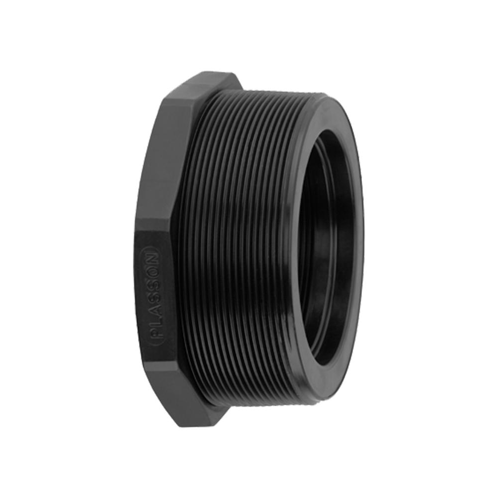 Plasson Reducing Bushing Threaded PP 4"-2"