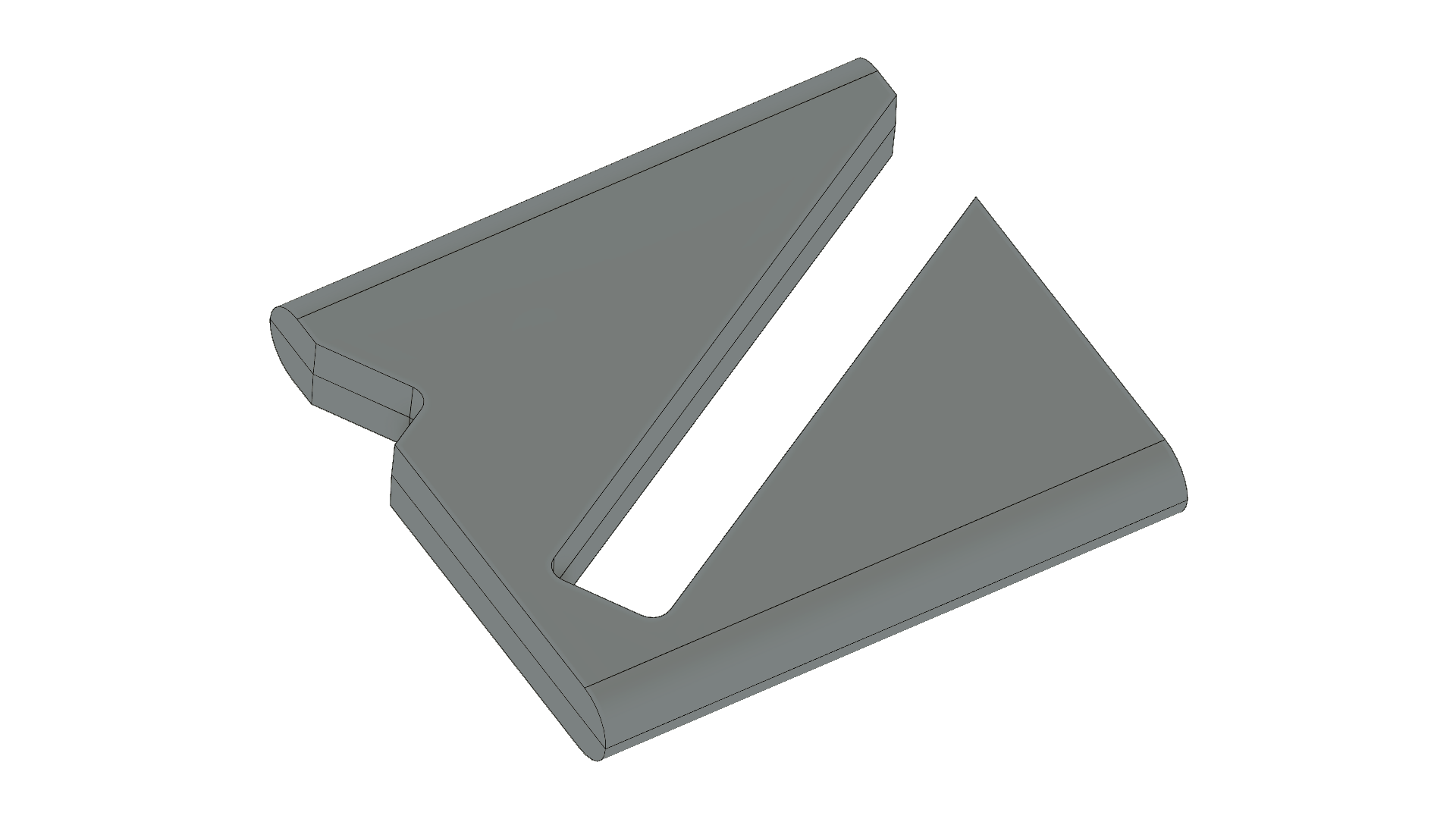 FNW Louvre Left Spacer Windspray