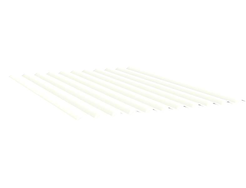Corrugated Roof Sheet 0.42mm Colorbond Dover White
