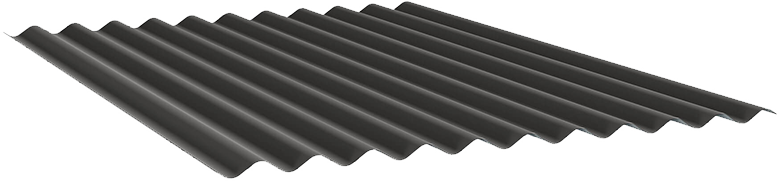 Corrugated Roof Sheet 0.48mm Colorbond Basalt