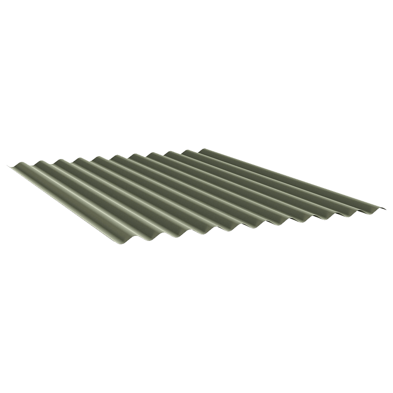 Fence Sheet Corrugated Colorbond Pale Eucalypt