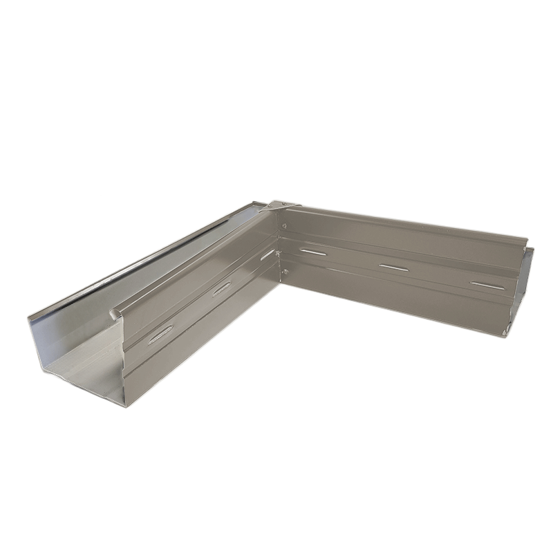 Gutter Compact Square Fabricated INTERNAL Corner Colorbond Gully