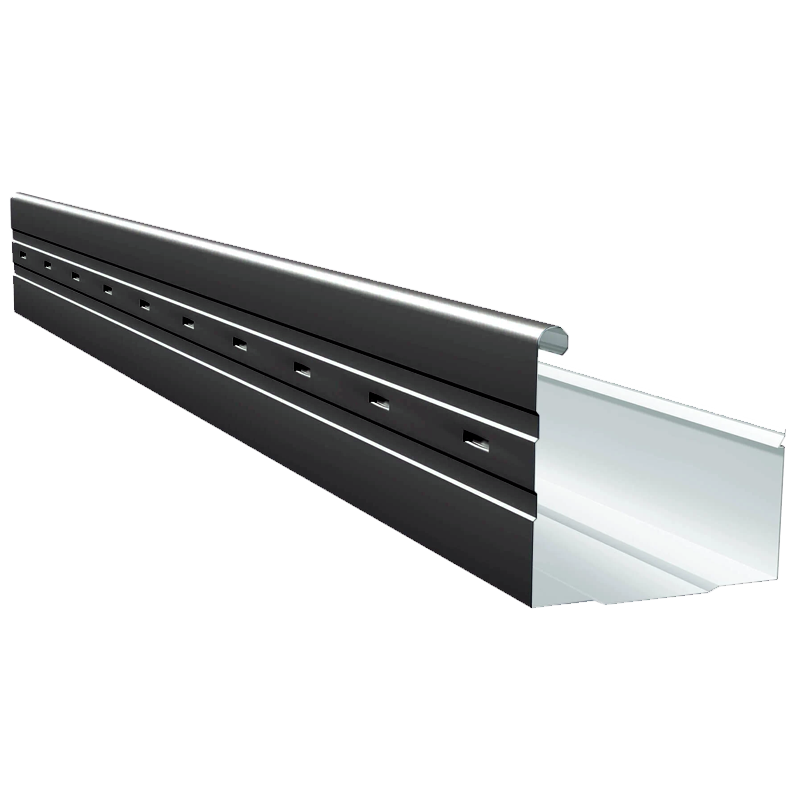 Compact Square Gutter Colorbond Monument LM