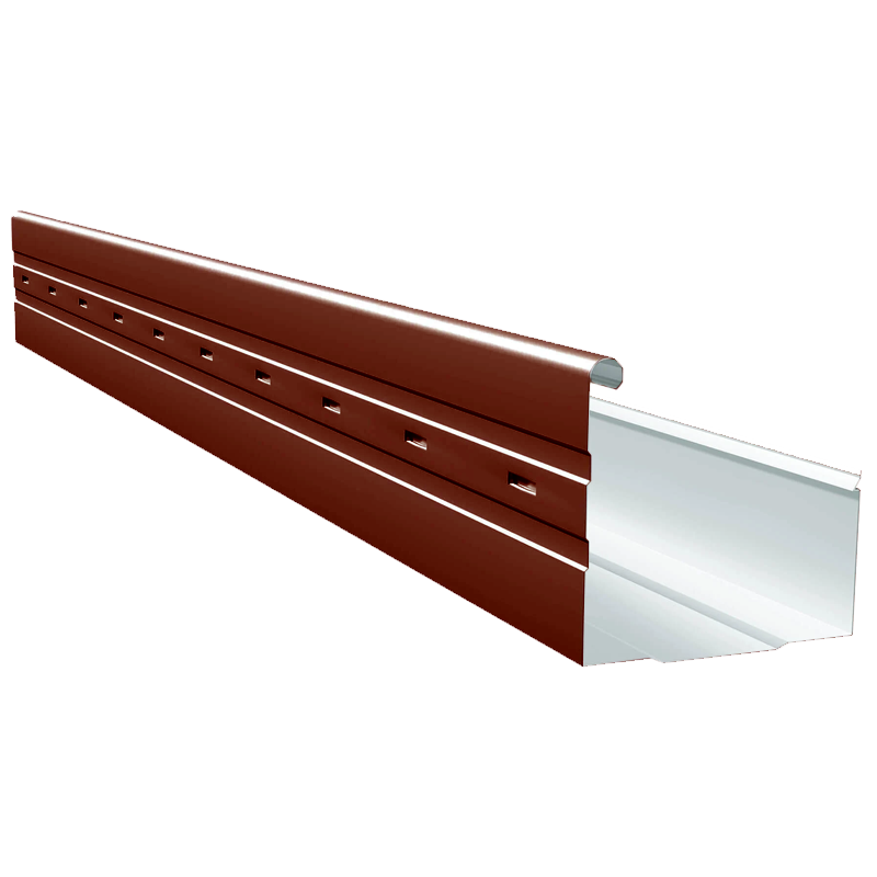 Compact Square Gutter Colorbond Manor Red LM