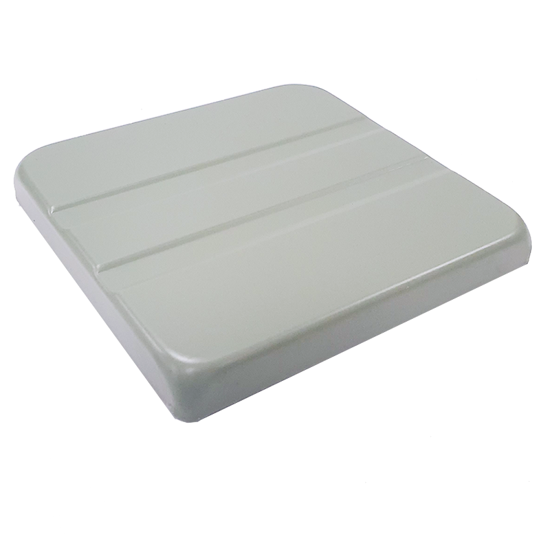 Compact Square Gutter Stop End Colorbond Shale Grey