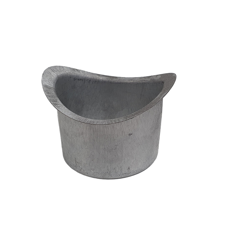 Half Round Gutter Down Pipe Nozzle 90mm Zincalume