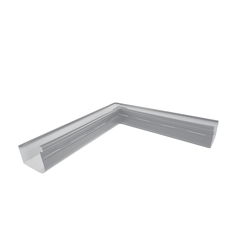 Gutter Quad 125HF Fabricated INTERNAL Corner Colorbond Bluegum