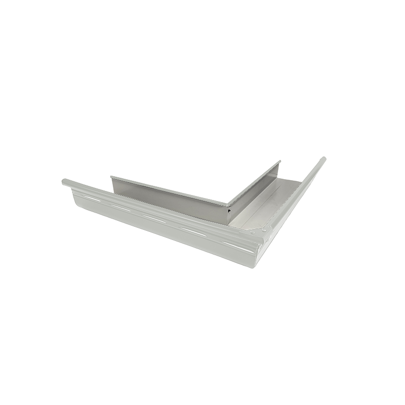 Gutter Quad 150HF Fabricated EXTERNAL Corner Colorbond ULTRA Shale Grey