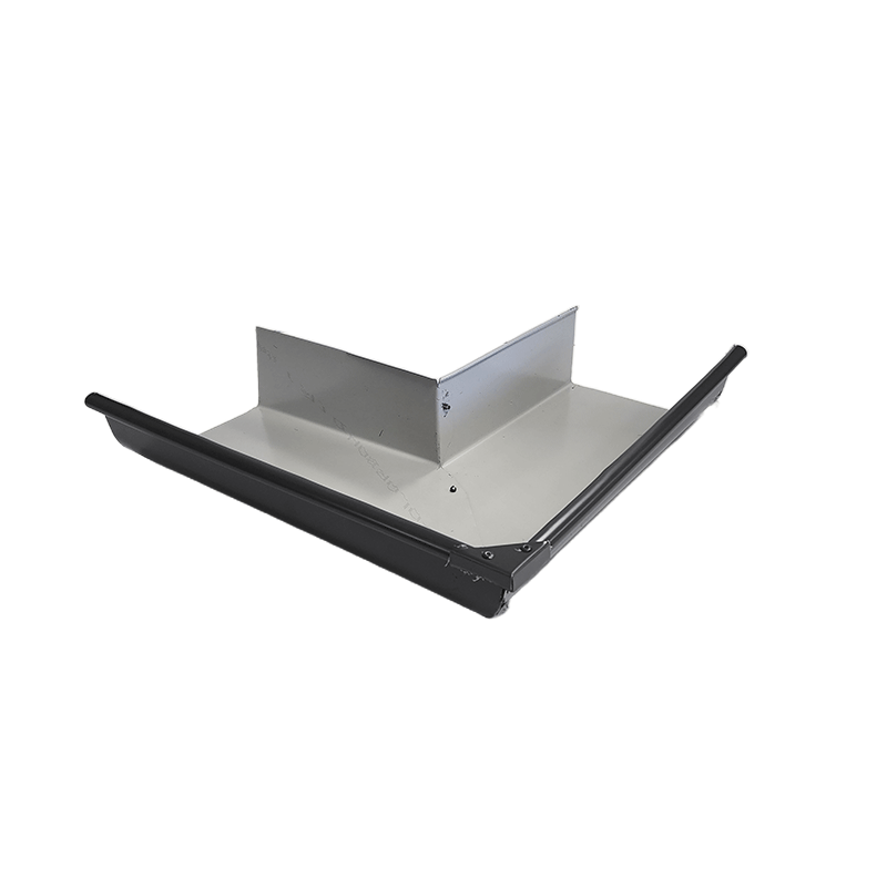 Gutter Quad 150LF Fabricated EXTERNAL Corner Colorbond Monument