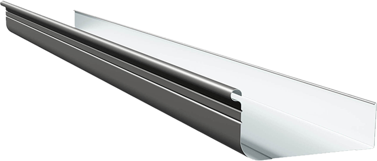 Gutter Q175 High Front Colorbond Basalt LM