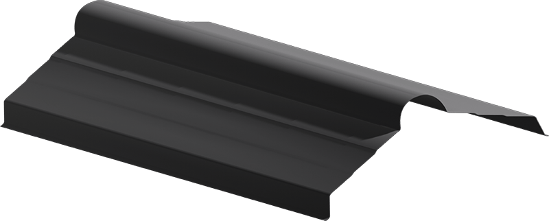 Roll Top Ridge 0.40mm Colorbond Basalt