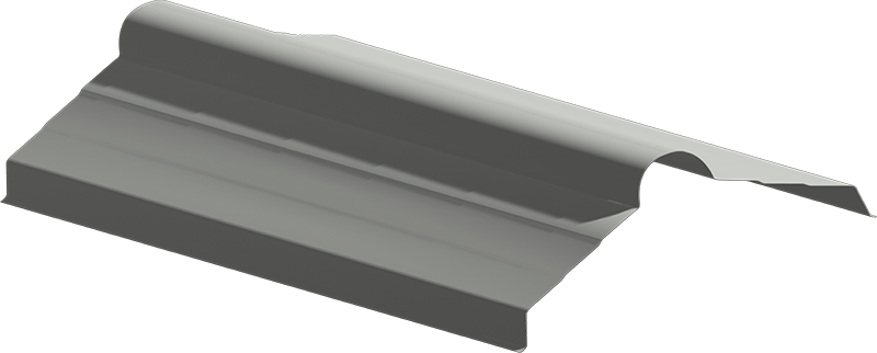 Roll Top Ridge 0.40mm Colorbond MATT ShaleGrey