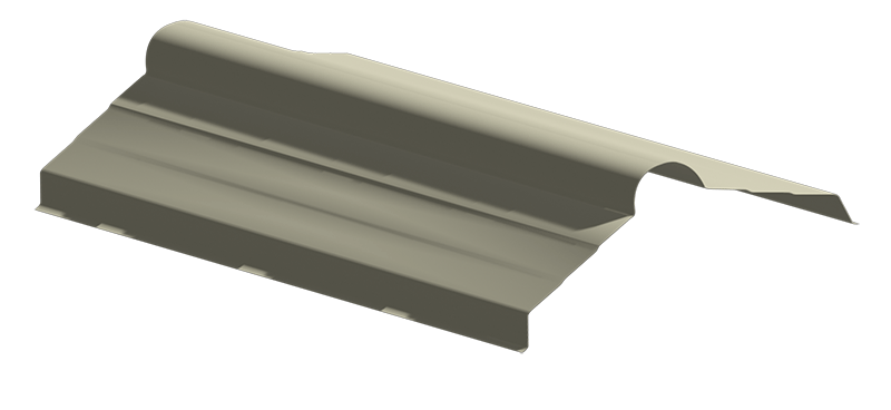 Roll Top Ridge 0.55mm Colorbond Evening Haze
