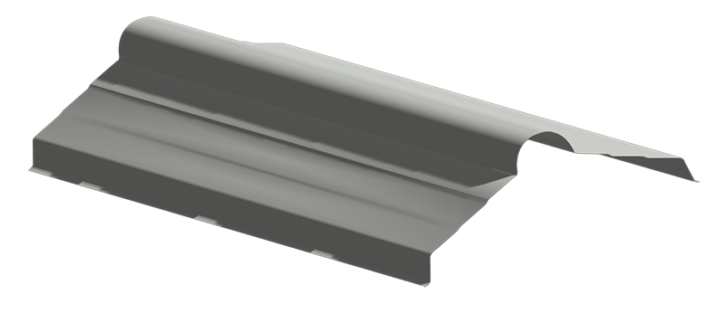 Roll Top Ridge 0.55mm Colorbond ULTRA Shale Grey