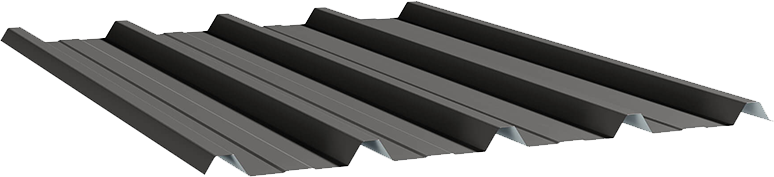 SteelClad Roof Sheet 0.42mm Colorbond Basalt