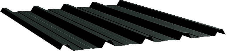 SteelClad Roof Sheet 0.42mm Colorbond MATT Monument