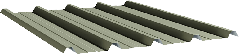 SteelClad Roof Sheet 0.42mm Colorbond Pale Eucalypt