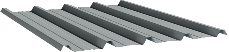SteelClad Roof Sheet 0.48mm Colorbond MATT Bluegum