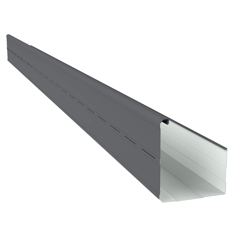SquareMAX Gutter Colorbond Basalt LM