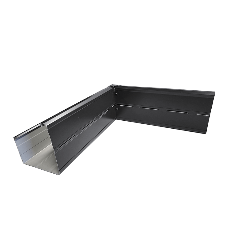 Gutter SquareMAX Fabricated INTERNAL Corner Colorbond Monument