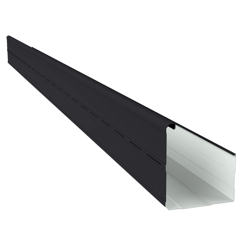 SquareMAX Gutter Colorbond MATT Monument LM